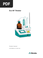 KF Quick Reference Guide Method Parameters | PDF | Analytical Chemistry