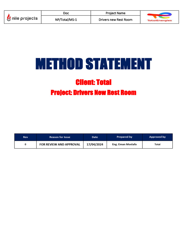 Construction Guide for Driver Rest Room | PDF | Personal Protective ...