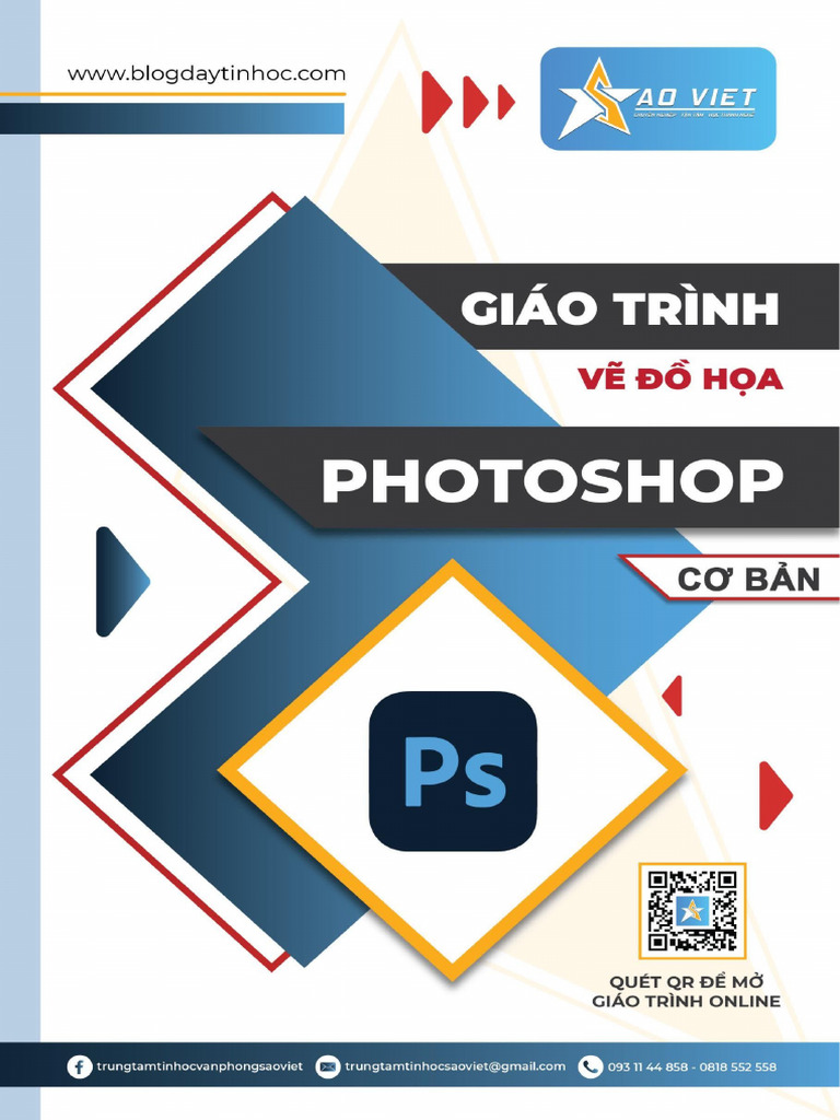 Giao Trinh Photoshop Co Ban | PDF