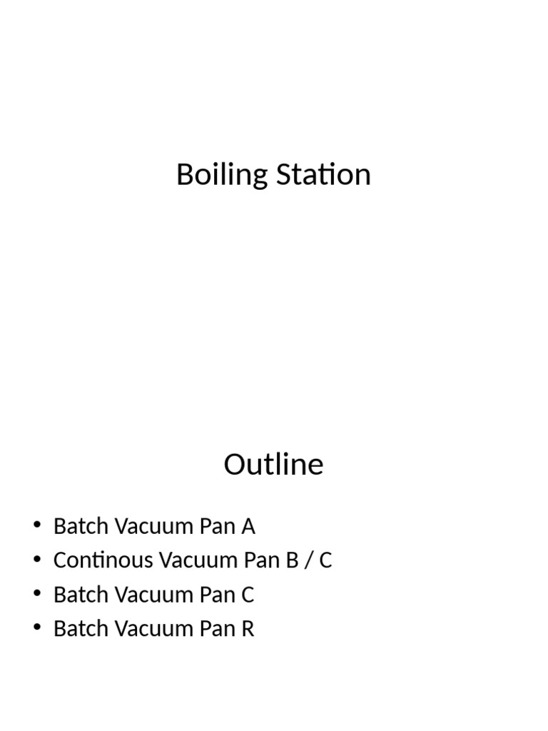 Boiling Station | PDF