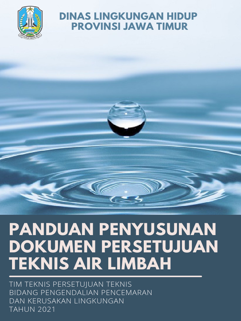 Panduan Persetujuan Teknis Air Limbah | PDF