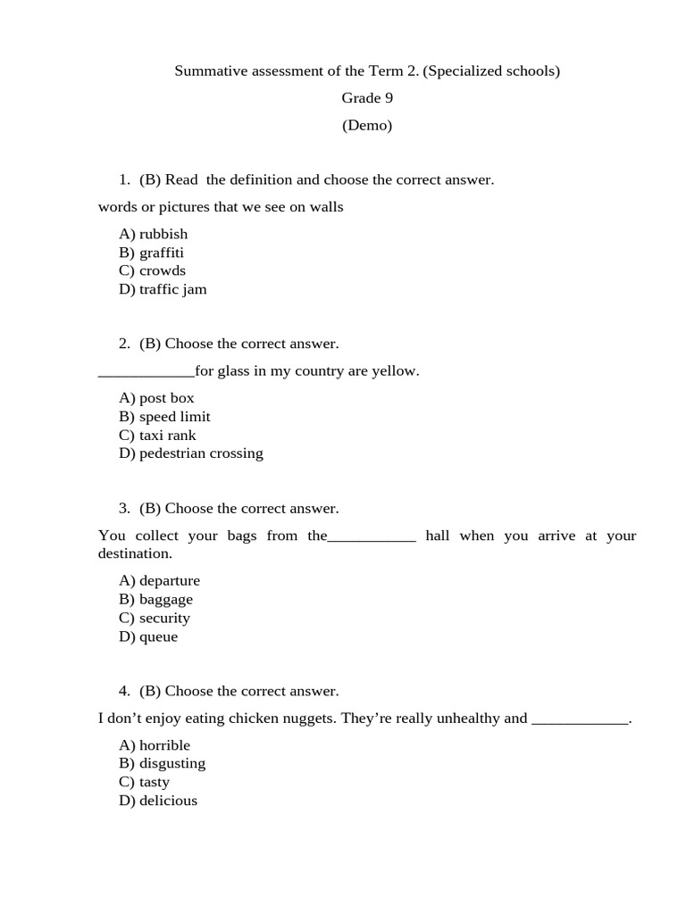 demo ChSB Grade 9 IX | PDF