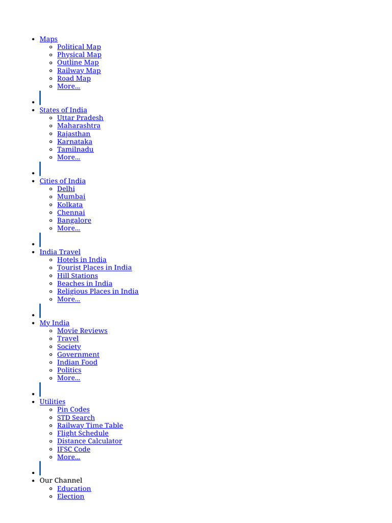 Sikkim Map - Map of Sikkim - State, Districts Information and Fa | PDF