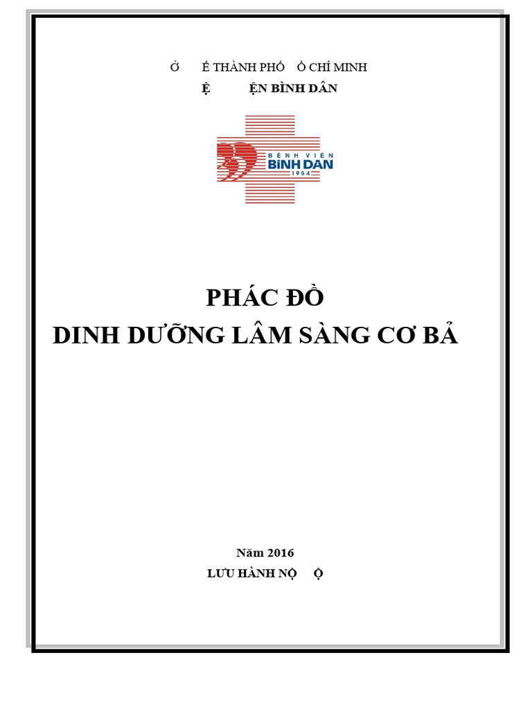 161107-Phac Do Dinh Duong Lam Sang | PDF