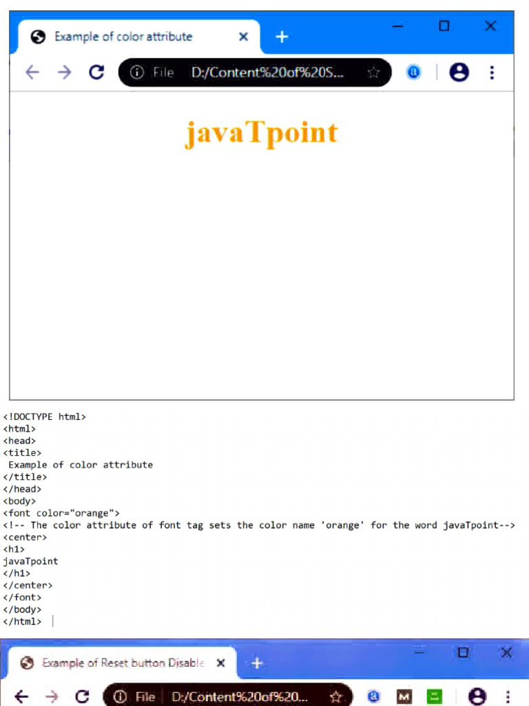 Project File On Java HTML Coding | PDF