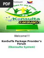 PhilHealth Konsulta Registration Guide | PDF | Medicine | Public Services