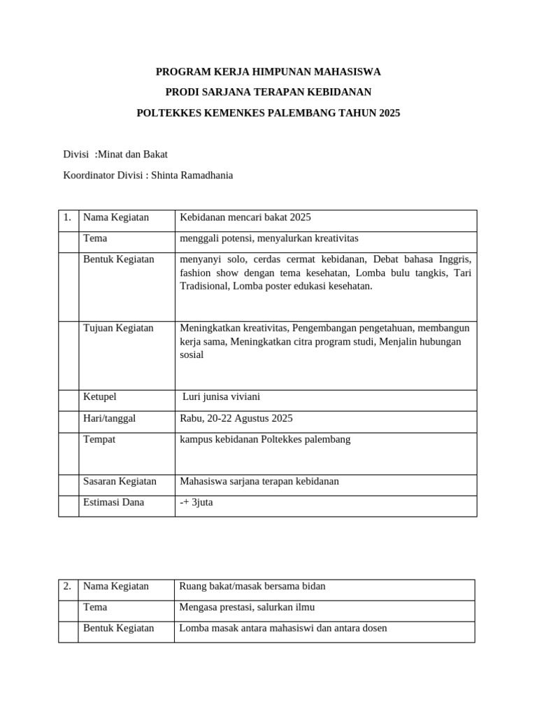 PROKER HMPS (Luri Junisa Viviani) | PDF