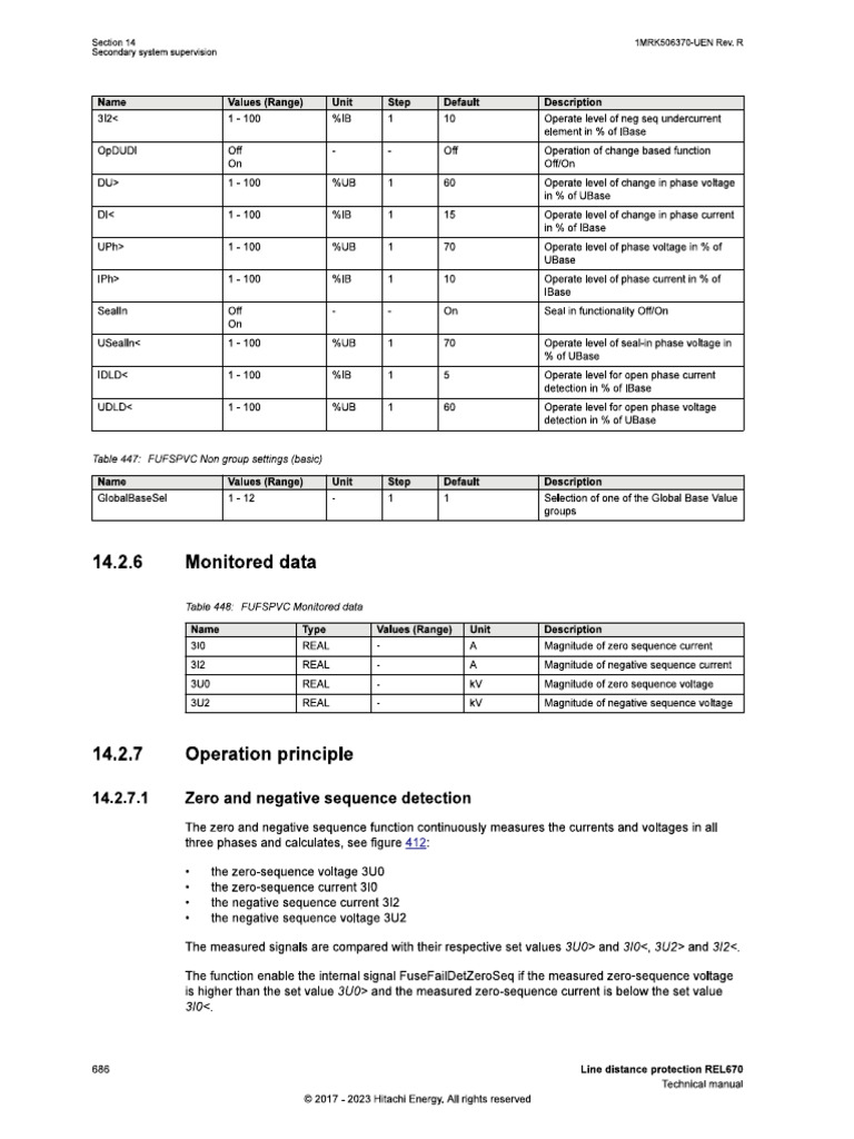 Fuse Failure REL670 | PDF
