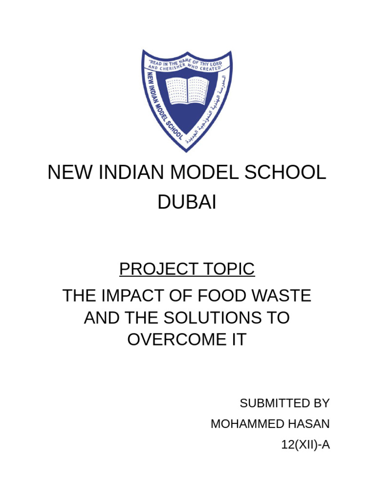 Food Waste: Global Impact & Solutions | PDF | Food Security | Agriculture