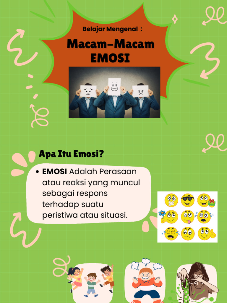 Macam-Macam Emosi Dasar Manusia | PDF
