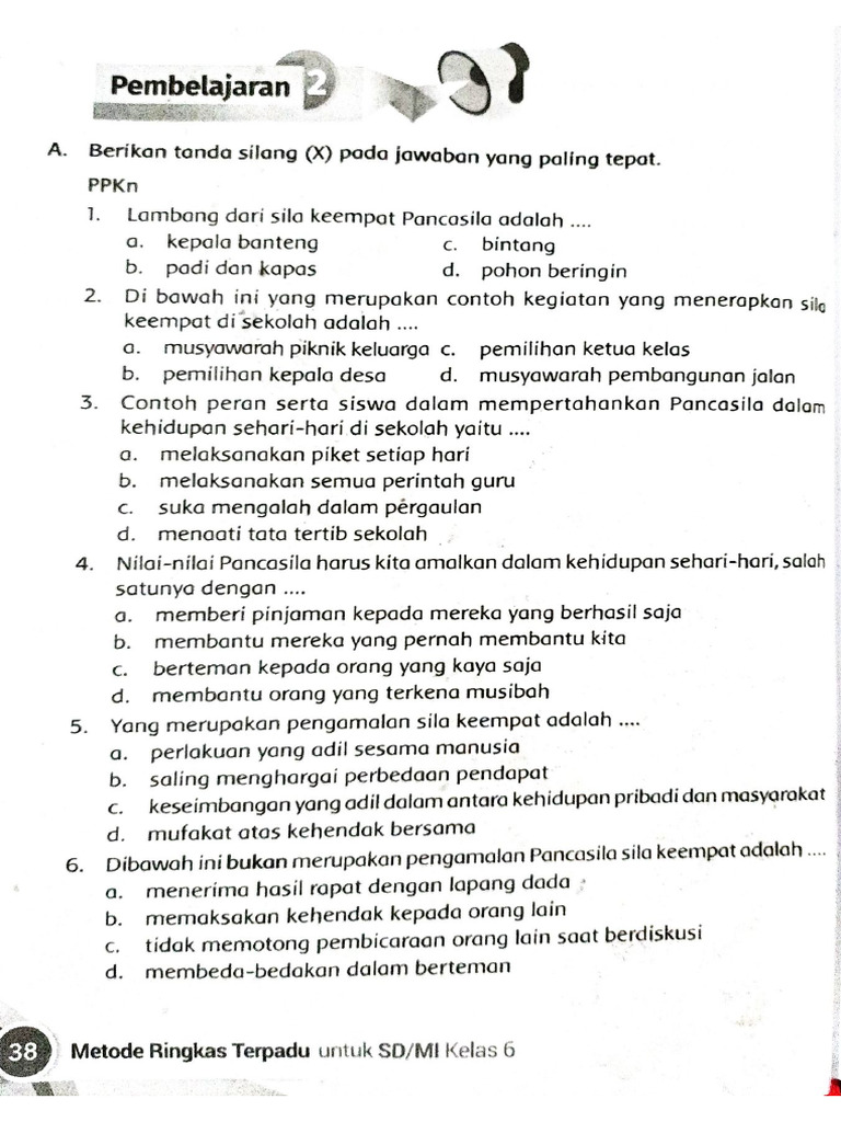 PENILAIAN PEMB 2 TEMA 1.2 | PDF