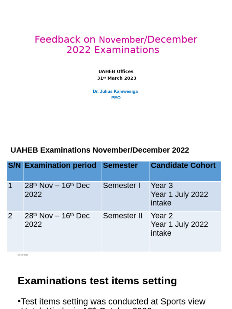 Feedback of Nov-Dec Exam Performance March 2023 | PDF | Pharmacy | Medicine