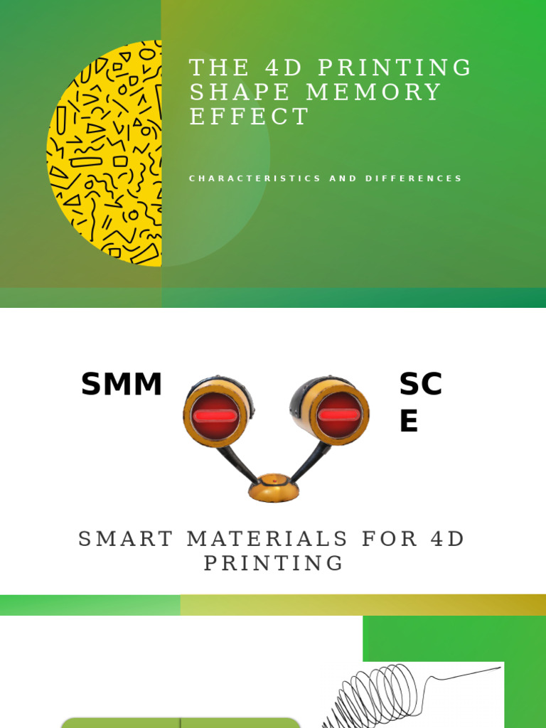 4D Printing Shape Memory Effects Explained | PDF | Deformation ...