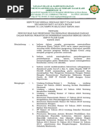 SK Koordinator Dan Pendistribusian MBG SMPN 13 Batam | PDF