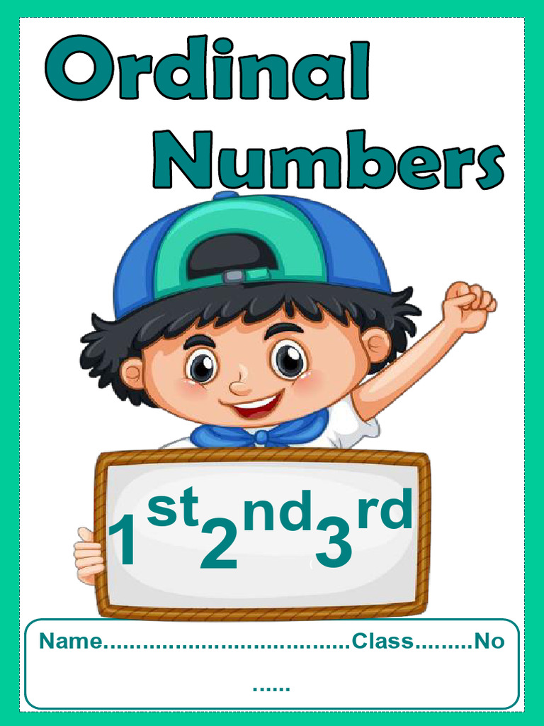 Ordinal Numbers Worksheet | PDF