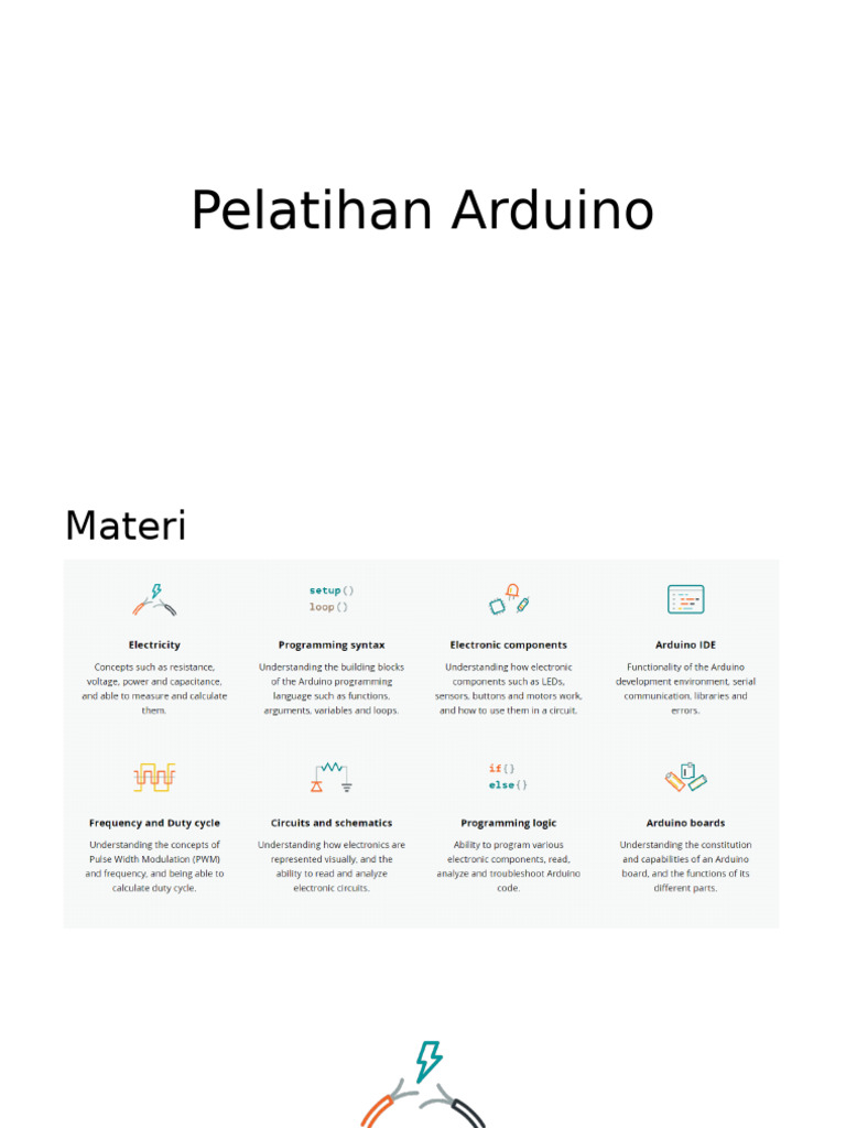 Pelatihan Arduino | PDF