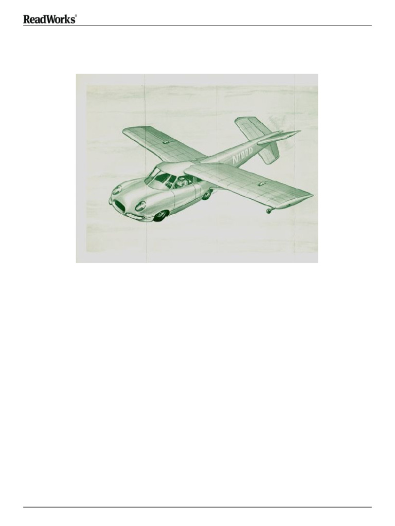 When Will We Have Flying Cars Grade 2 | PDF | Aviation