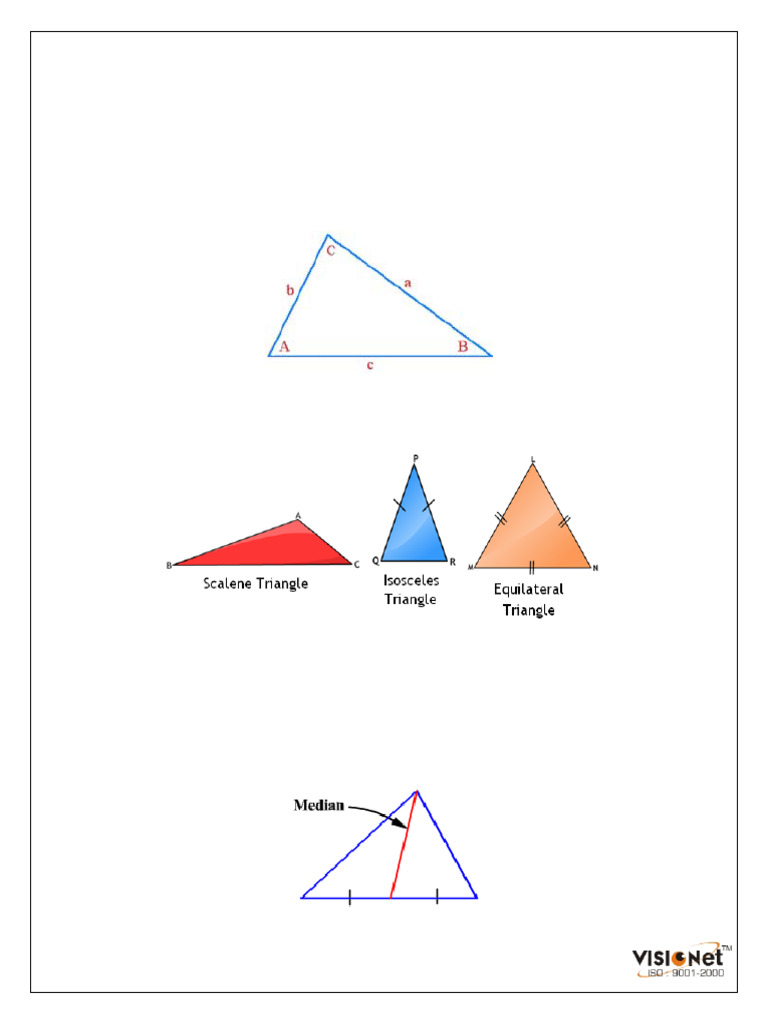 Triangle and Its Properties | PDF | Triangle | Geometry