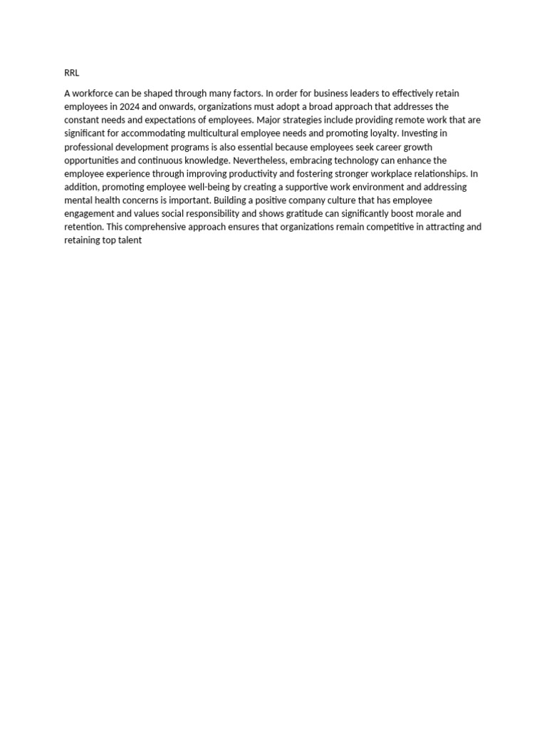 RRL by Yan | PDF