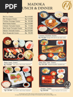 Hachi Grill Ampera Menu | PDF | Menu | Foods