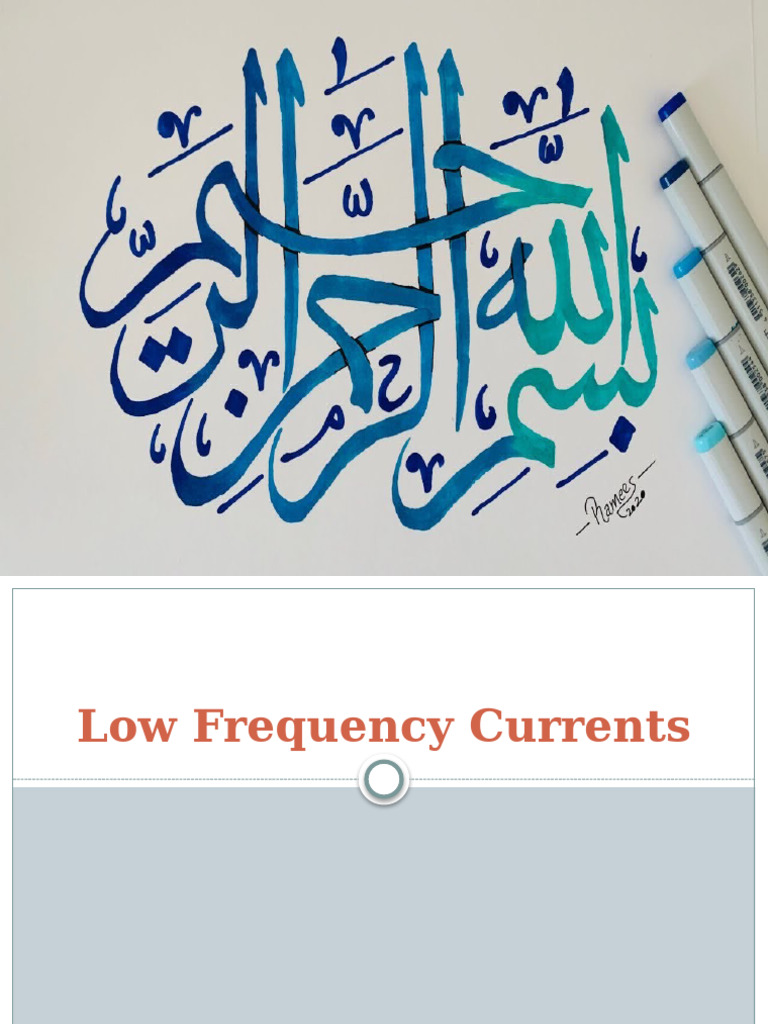 Types of Low Frequency Currents in Physiotherapy | PDF | Alternating ...
