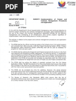 DPWH DO 015 - s2018 Project & Contract Management Application (PCMA ...