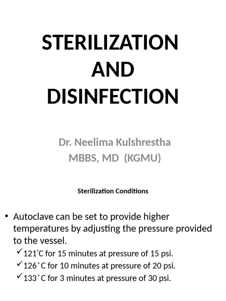 Disinfection | PDF | Sterilization (Microbiology) | Disinfectant