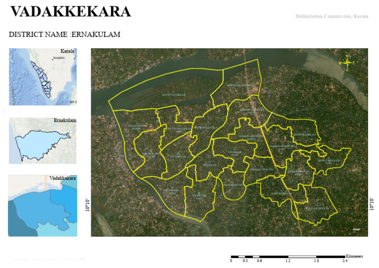Ernakulam Vadakkekara Localities Map | PDF