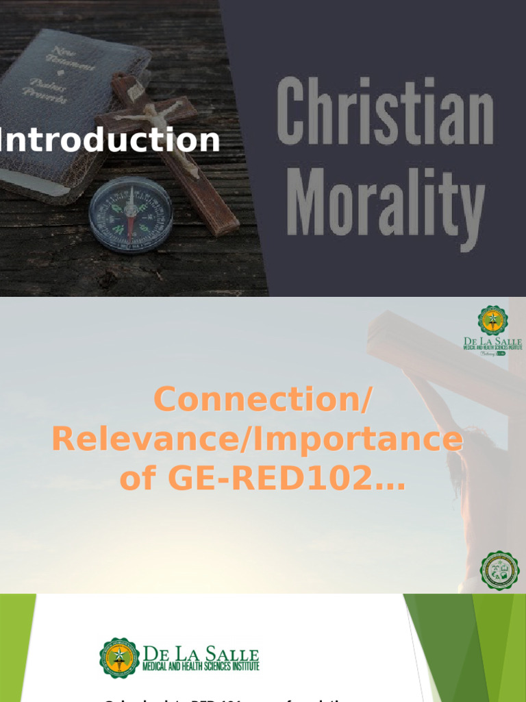 W2 STUDCOPY Introduction To Christian Morality V2 | PDF | Jesus ...