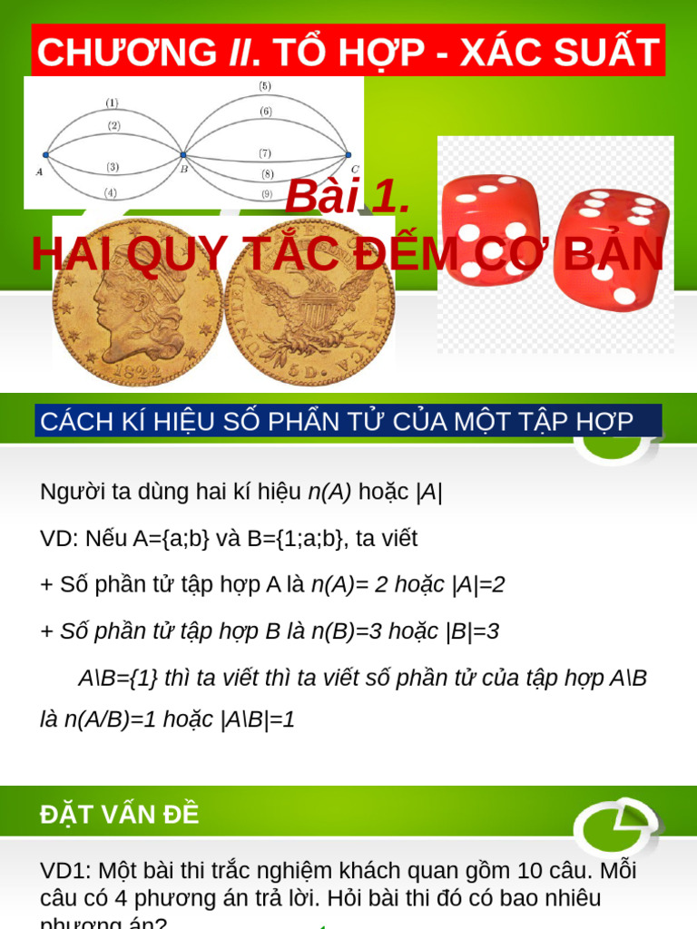 Chuong II 1 Hai Quy Tac Dem Co Ban | PDF