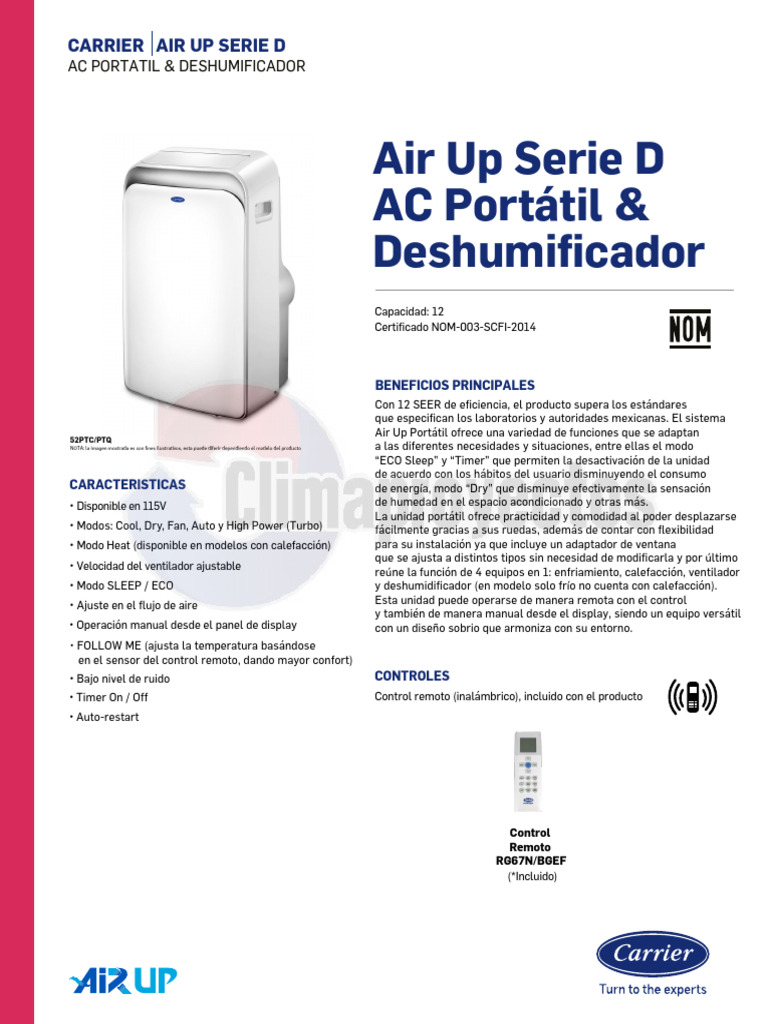 Aire Acondicionado Portátil 4 en 1 | PDF