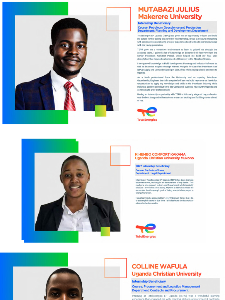 PDF For Intern Profiles | PDF