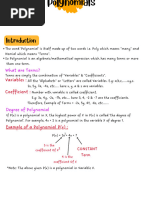 Polynomials: Case Studies & Solutions | PDF