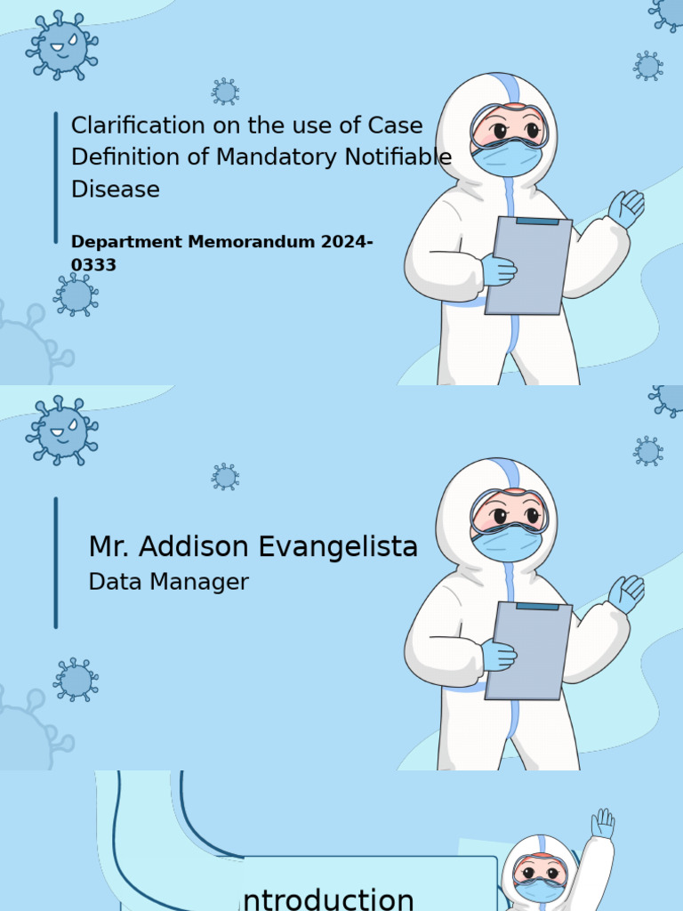 Mandatory Notifiable Disease Guidelines | PDF | Diseases And Disorders ...