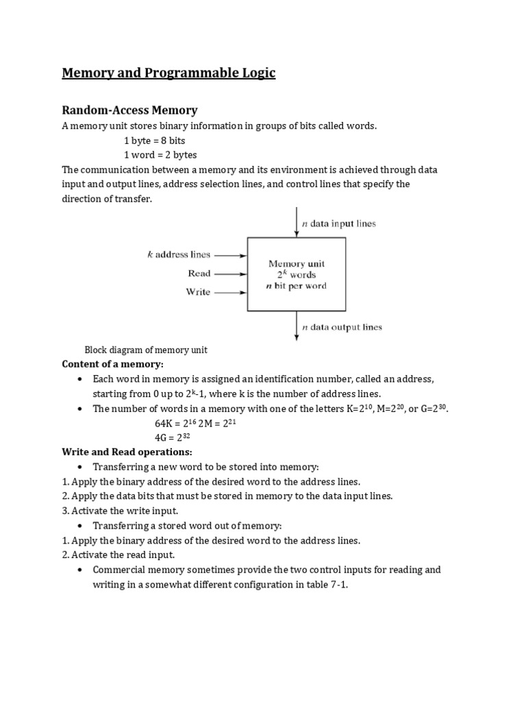 DE unit 5 (b) | PDF | Read Only Memory | Logic Gate