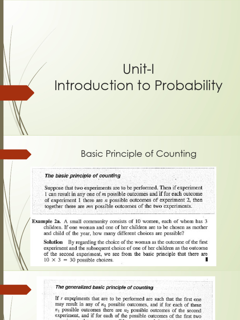 Upto Conditional Probability | PDF