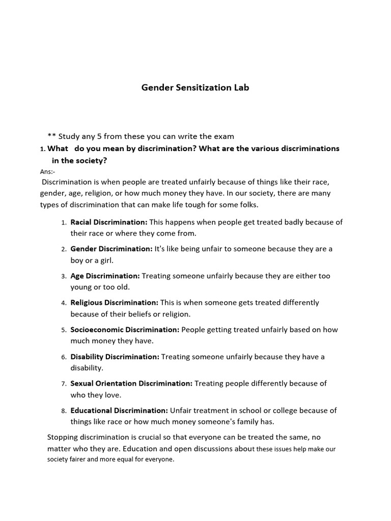 GS_Lab_Q&A[1] | PDF | Domestic Violence | Violence