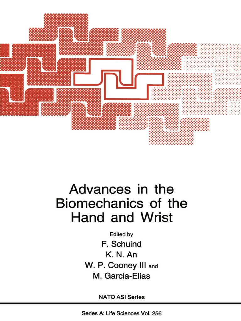 Advances in The Biomechanics of The Hand and Wrist | PDF | Hand | Thumb
