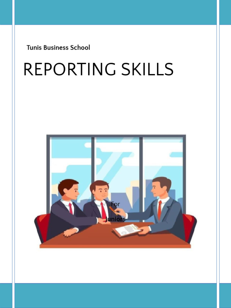 Reporting Skills Updated Coursebook | PDF | Negotiation