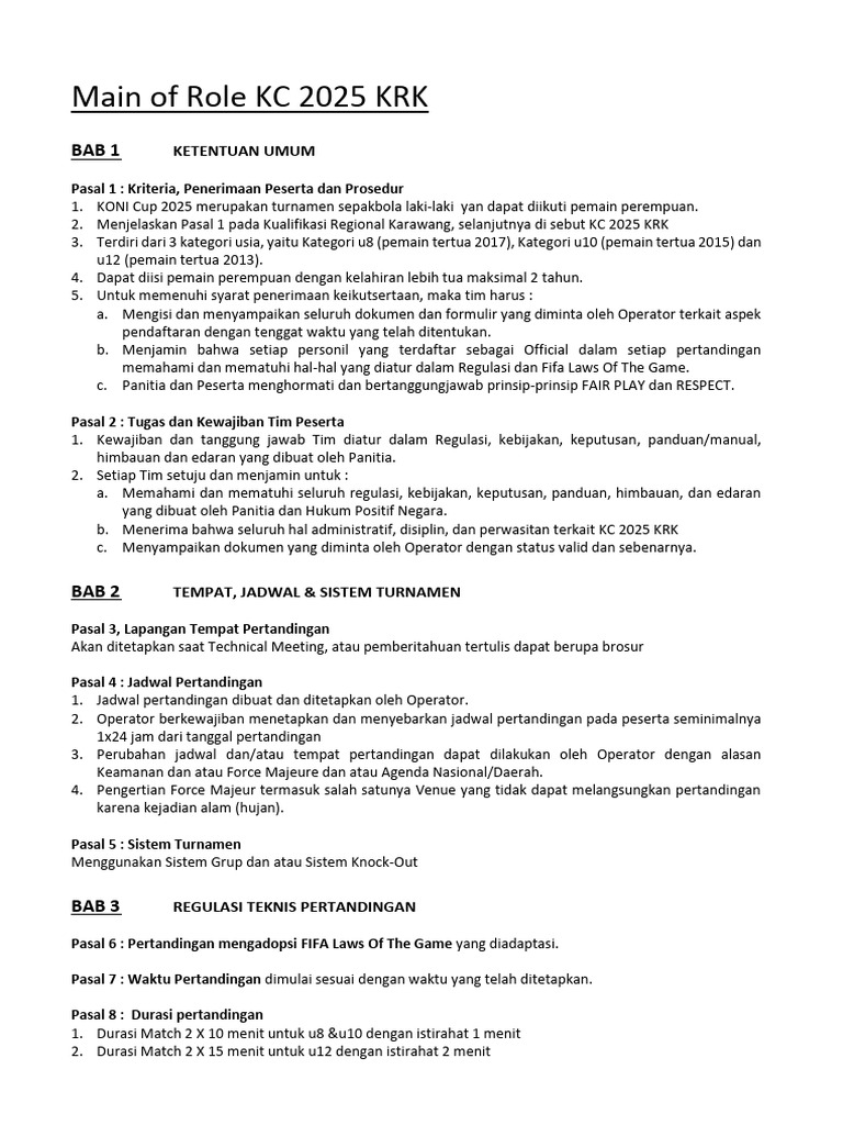 MoR KRK KC 2025 | PDF