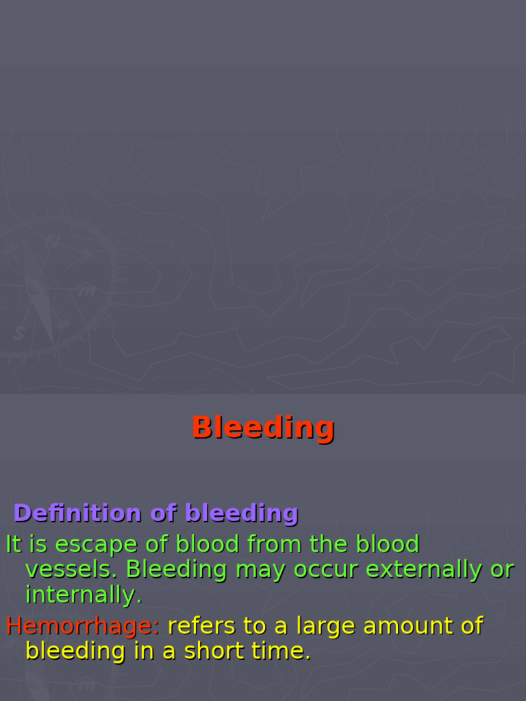 Bleeding | PDF | Bleeding | Concussion