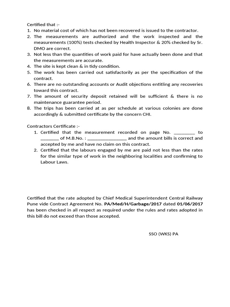 SAMYAK RAILWAY BILL | PDF