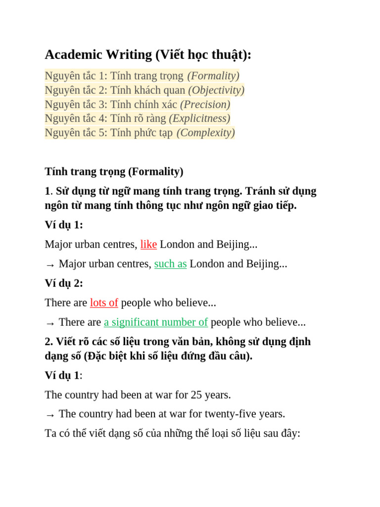 Academic Writing - Theory | PDF