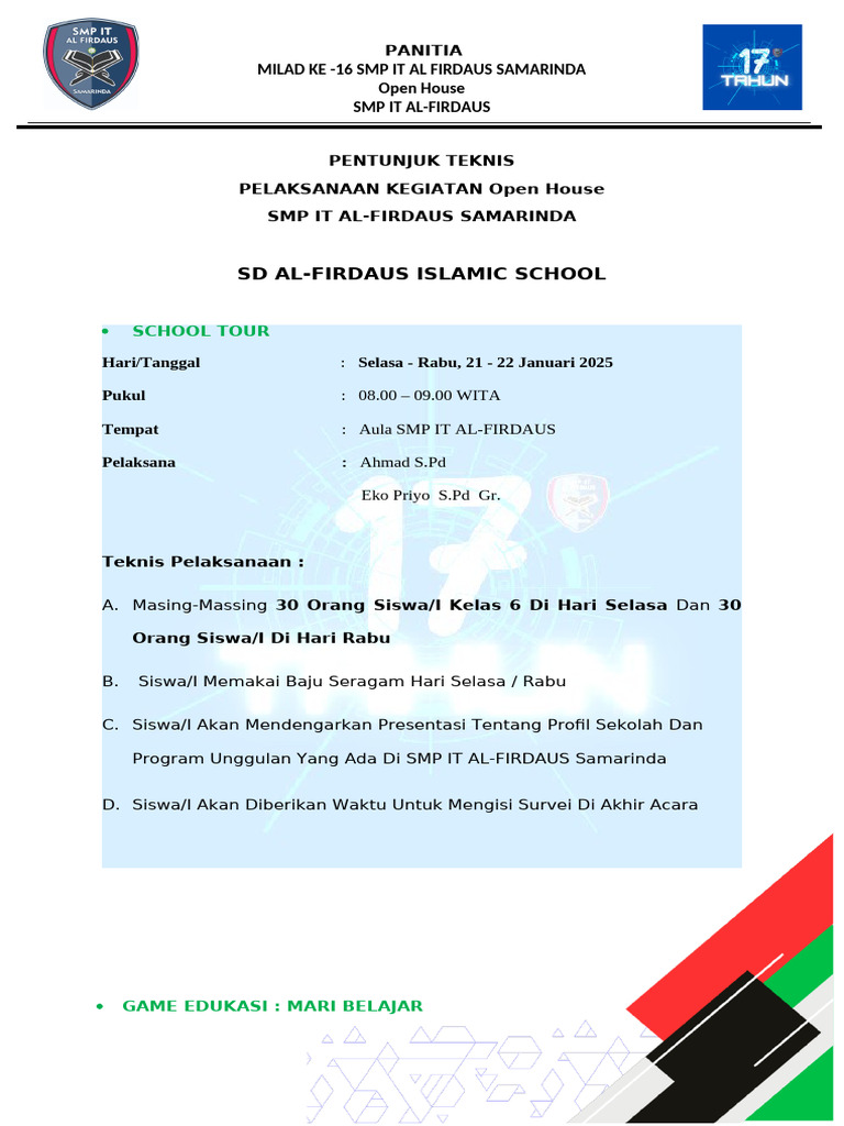 Juknis Kegiatan SD | PDF