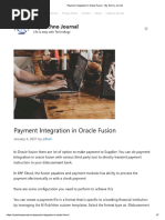 Oracle Payment Profile Setup Guide | PDF | Cheque | Payments