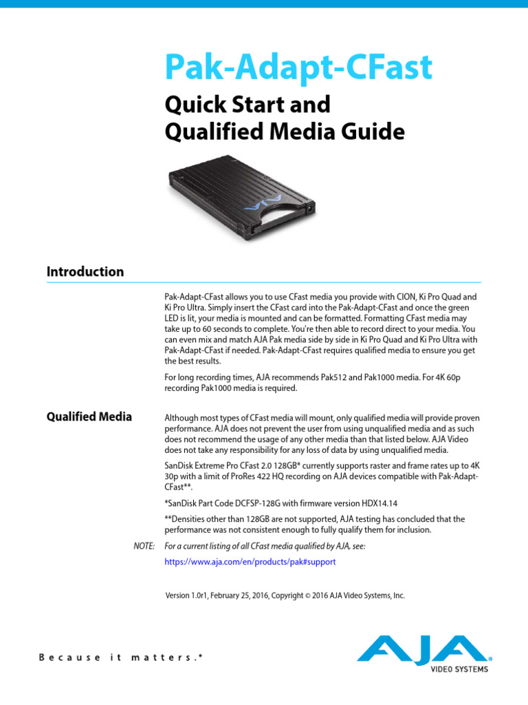 PAK-ADAPT-CFAST-Manual | PDF