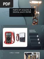 Parts and Function of Multitester | PDF | Technology & Engineering