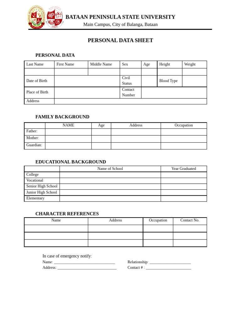 Bpsu Updated Ojt Forms | PDF | Attitude (Psychology) | Psychology