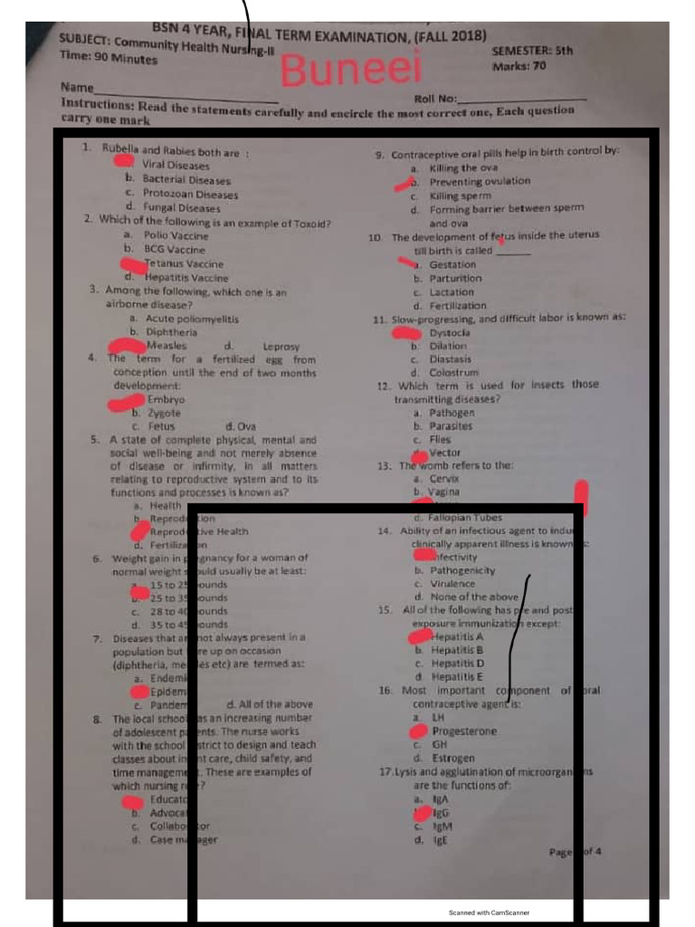 CHN-II...(KMU)..2018..Paper | PDF