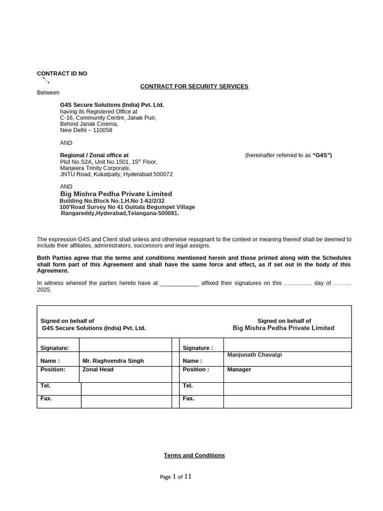 Big Mishra Pedha PVT - Ltd-Agreement | PDF | Legal Liability | Indemnity